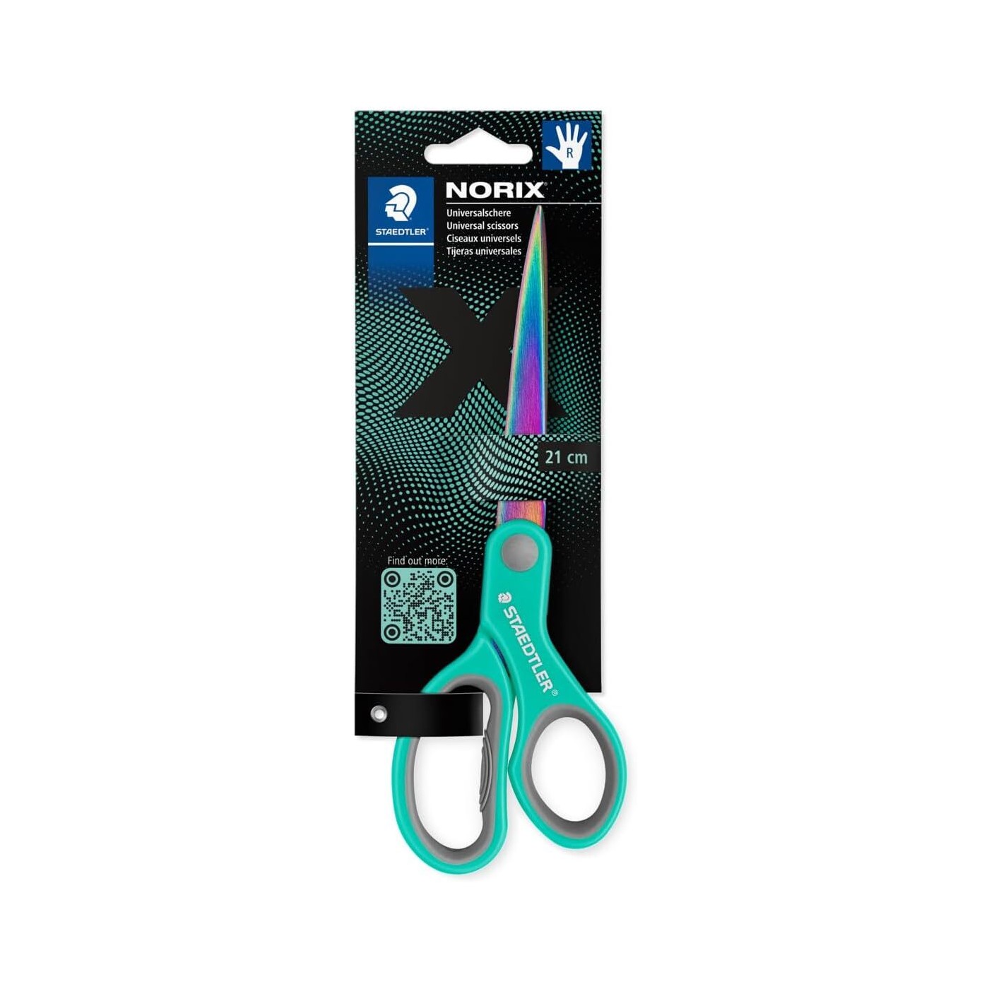 Staedtler Norix 965 Universal Scissors, High Cutting Performance ...